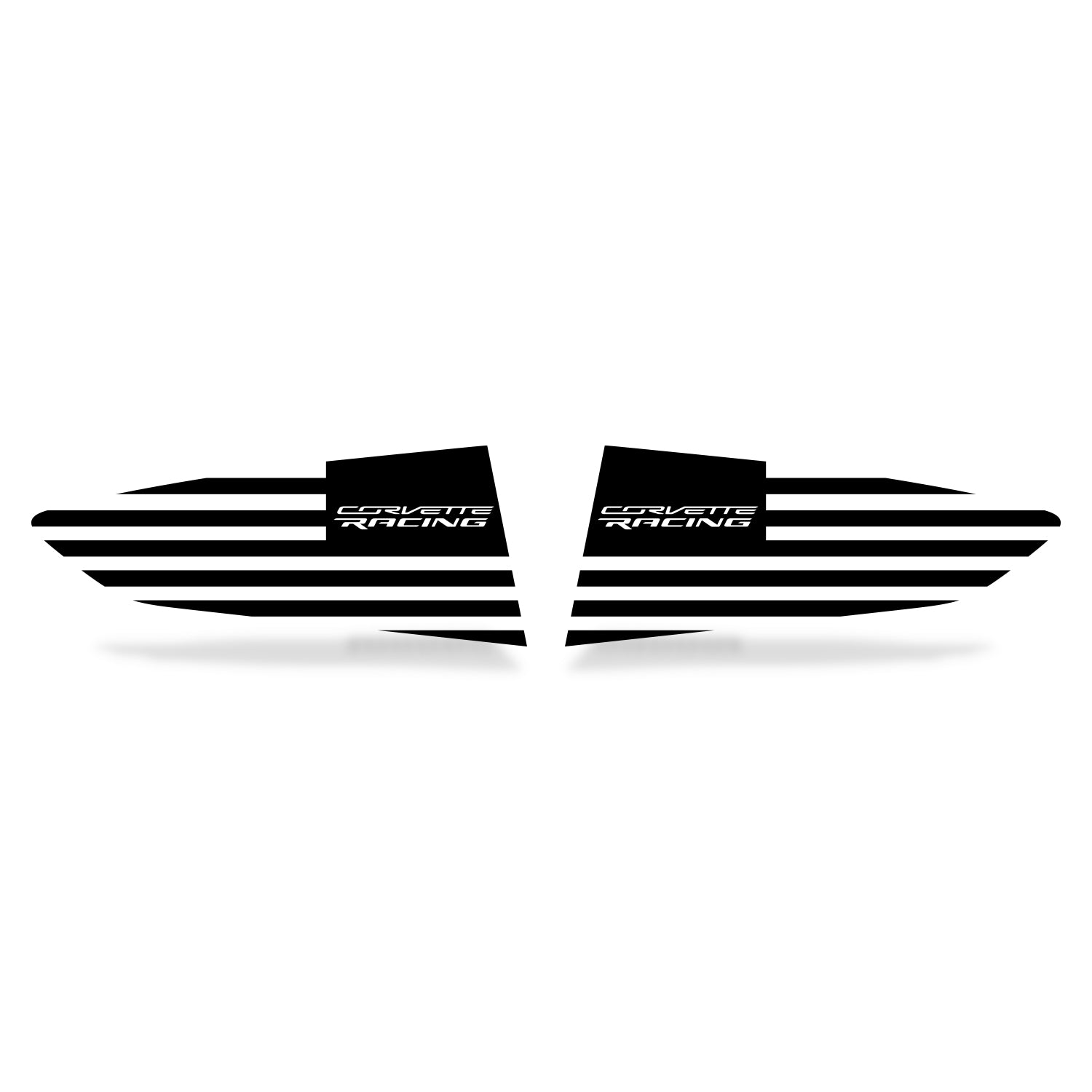 Chevrolet Corvette (2014-2019) Rear Window Vinyl Decal Wrap Kit - Corv ...