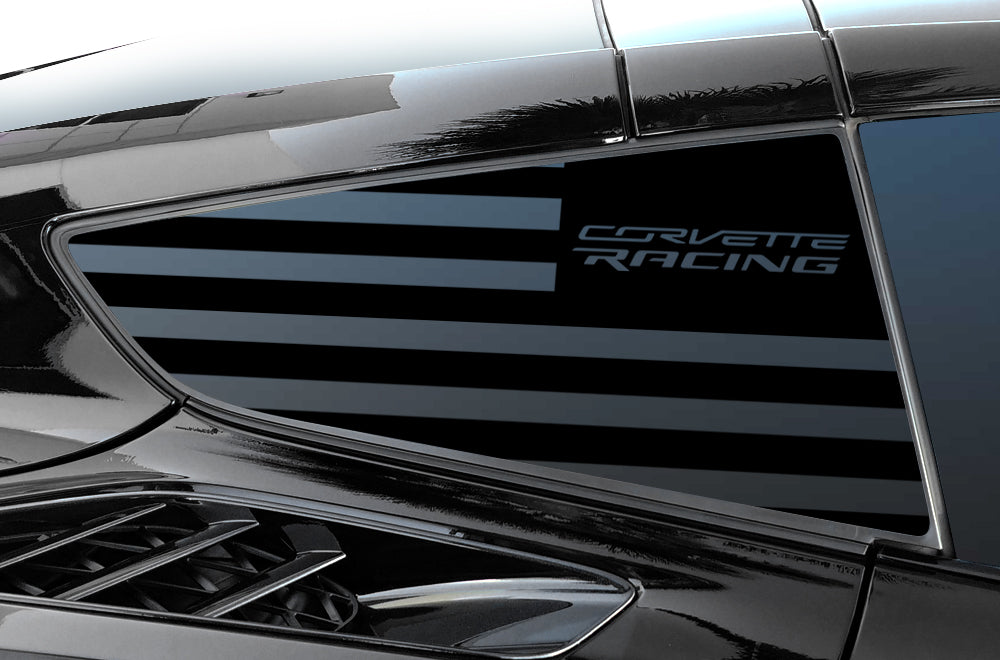 Chevrolet Corvette (2014-2019) Rear Window Vinyl Decal Wrap Kit - Corv ...