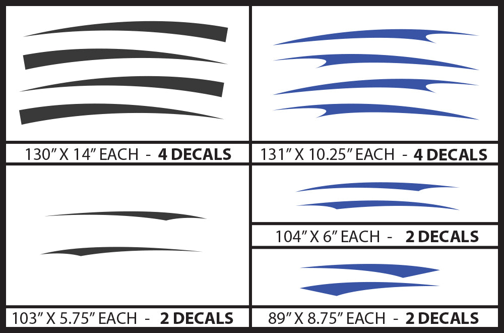Universal Custom Vinyl Decal Kit - RV KIT V1 – Factory Crafts
