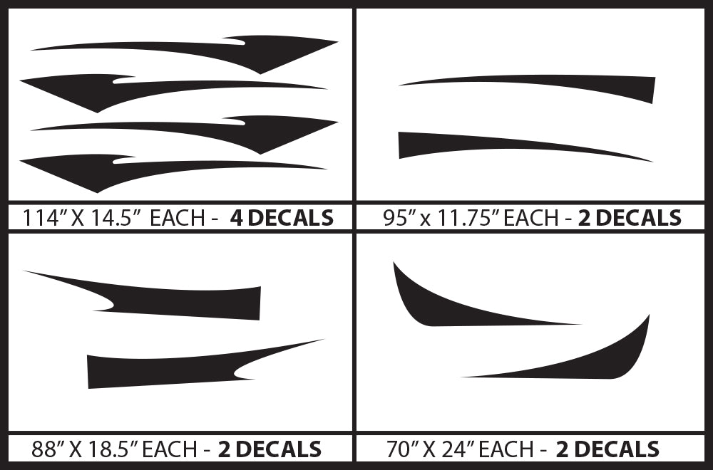 Universal Custom Vinyl Decal Kit - RV KIT V3 – Factory Crafts
