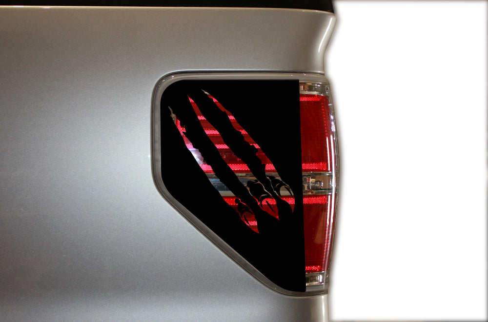 Ford F-150 (2009-2014) Custom Vinyl Brake Light Decal Kit - CLAWS ...