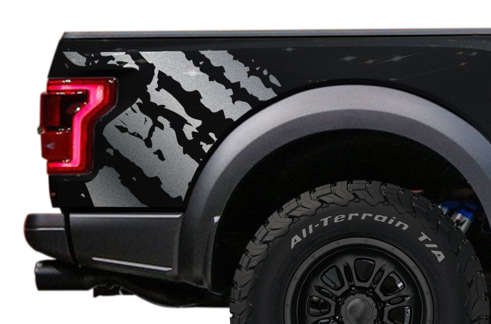 Ford F-150 SVT Raptor (2017-2020) Custom Vinyl Decal Kit - RIPPED ...