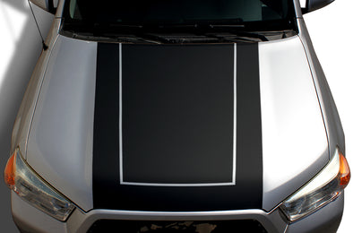 Toyota 4Runner (2010-2017) Custom Vinyl Hood Decal Wrap Kit – Factory ...